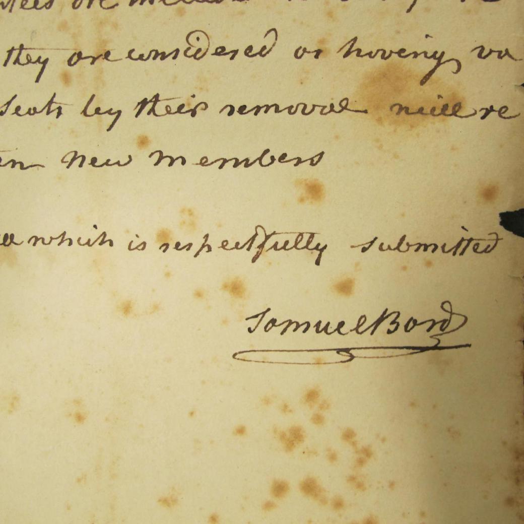 Library Acquires Manuscript of VP&S Founder Samuel Bard | Columbia ...