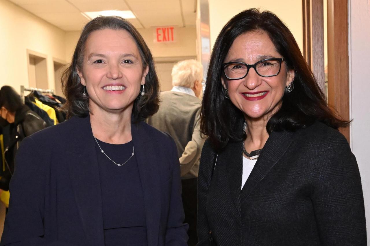 Incoming Columbia University President Minouche Shafik Visits CUIMC ...