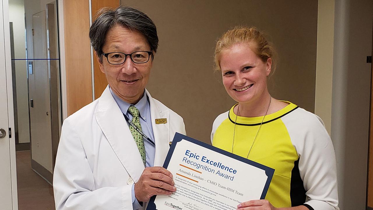 Epic Excellence Recognition Program Honors Preparations | Columbia ...