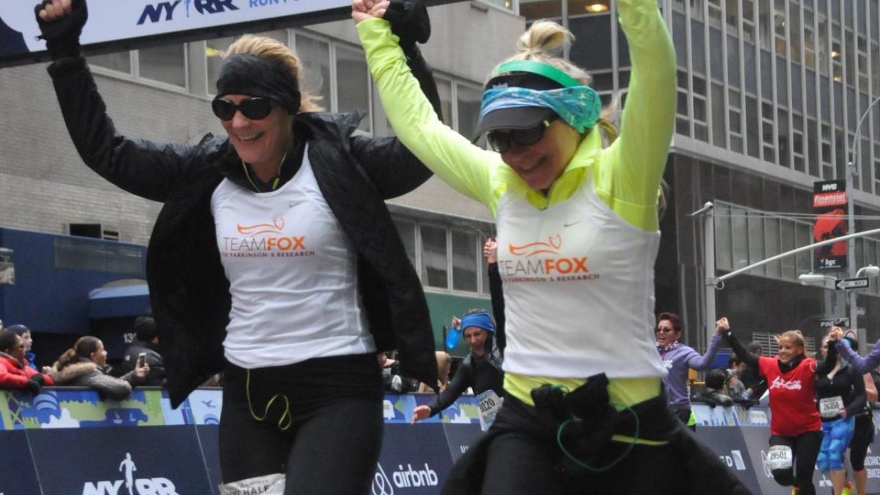 Heidi-Hahn Schroeder: Runs With Her Sister to Remember Their Father ...