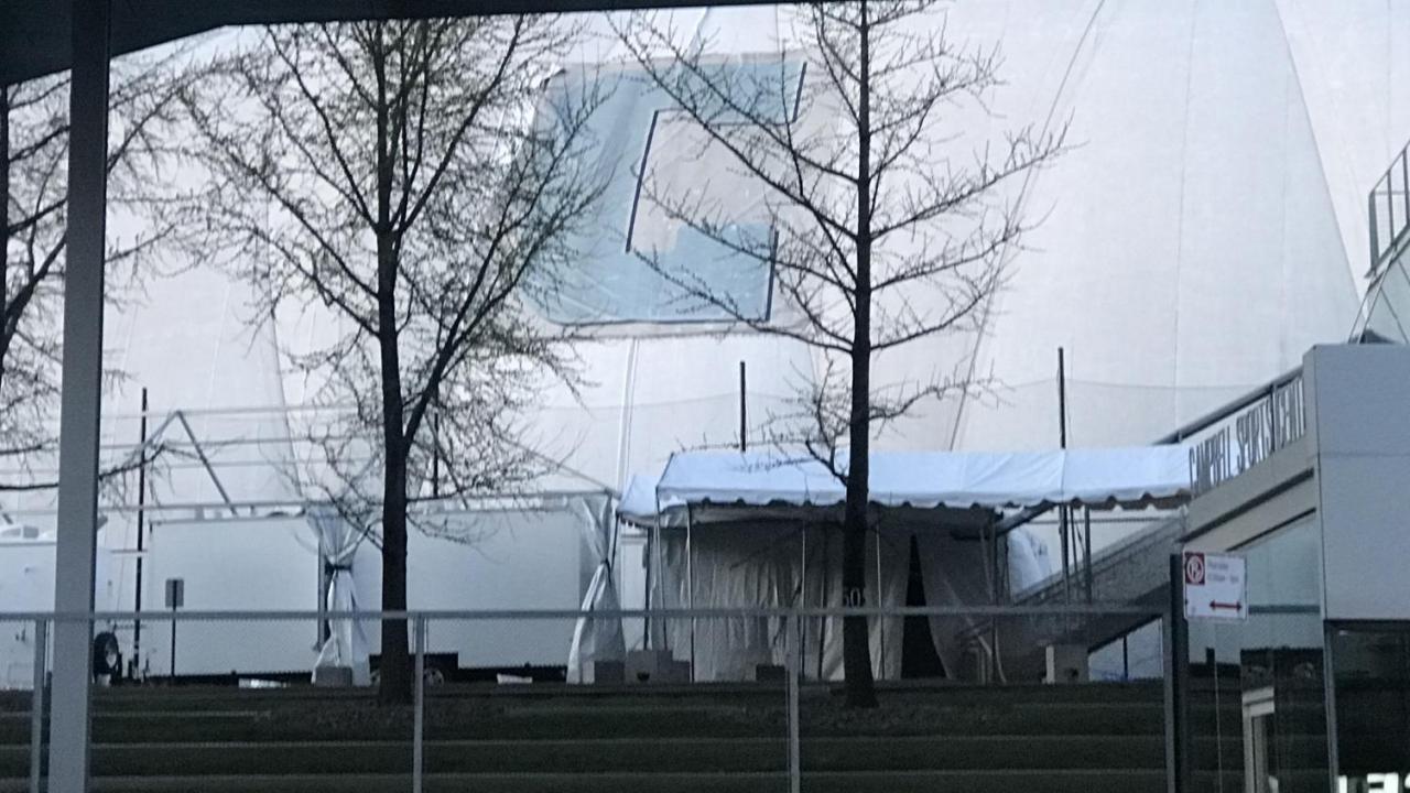 Field Hospital Opens at Columbia's Baker Athletics Complex | Columbia ...