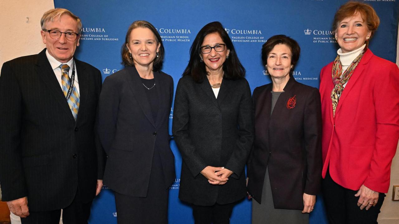 Incoming Columbia University President Minouche Shafik Visits CUIMC ... Incoming Columbia University President Minouche Shafik Visits CUIMC ...