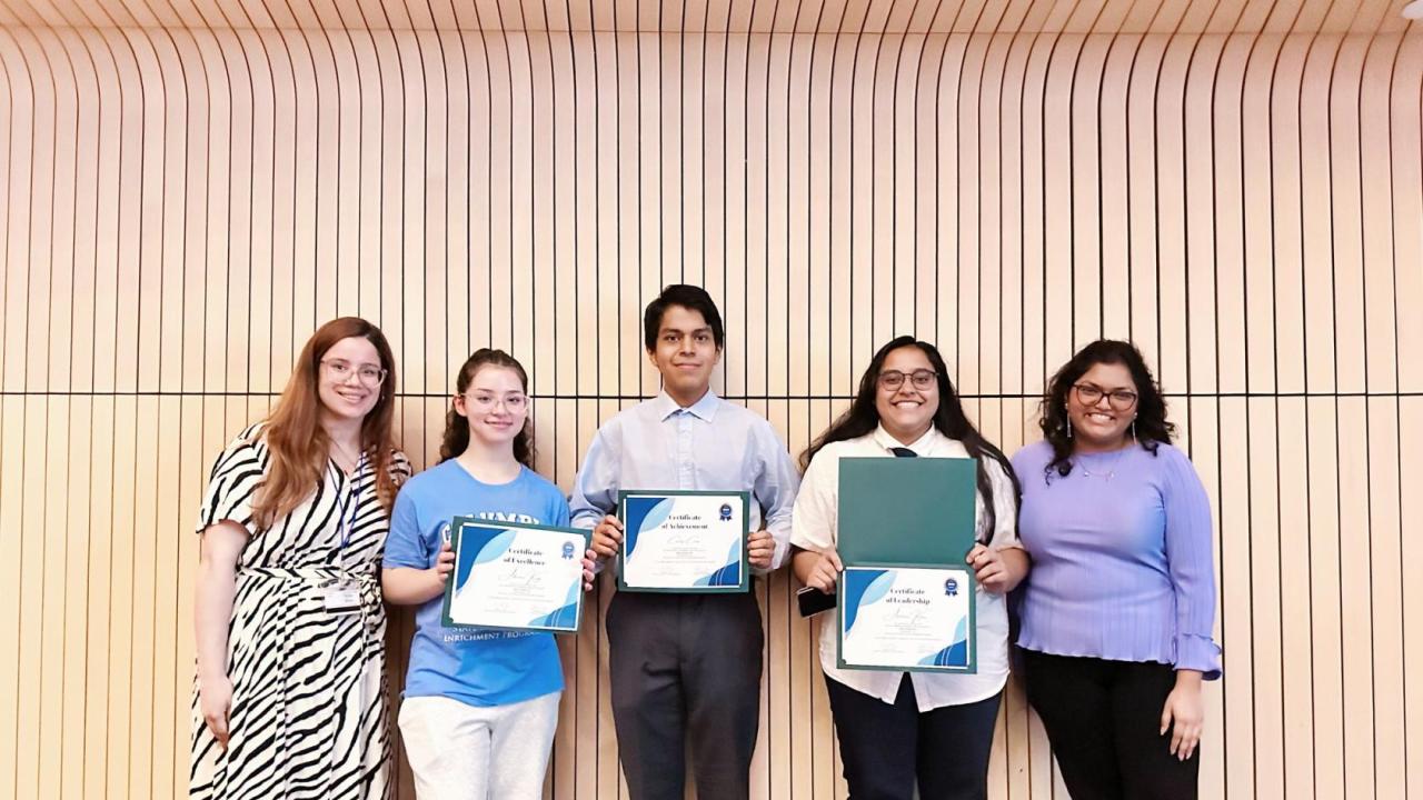 New York City Students Celebrate Graduation from a Columbia STEM ...